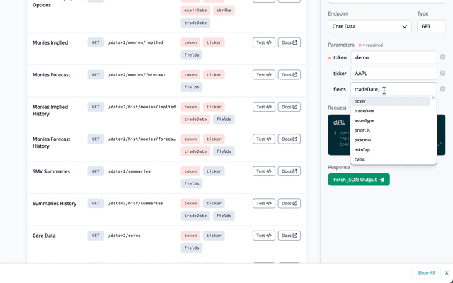 How to Explore Endpoints in the API Console